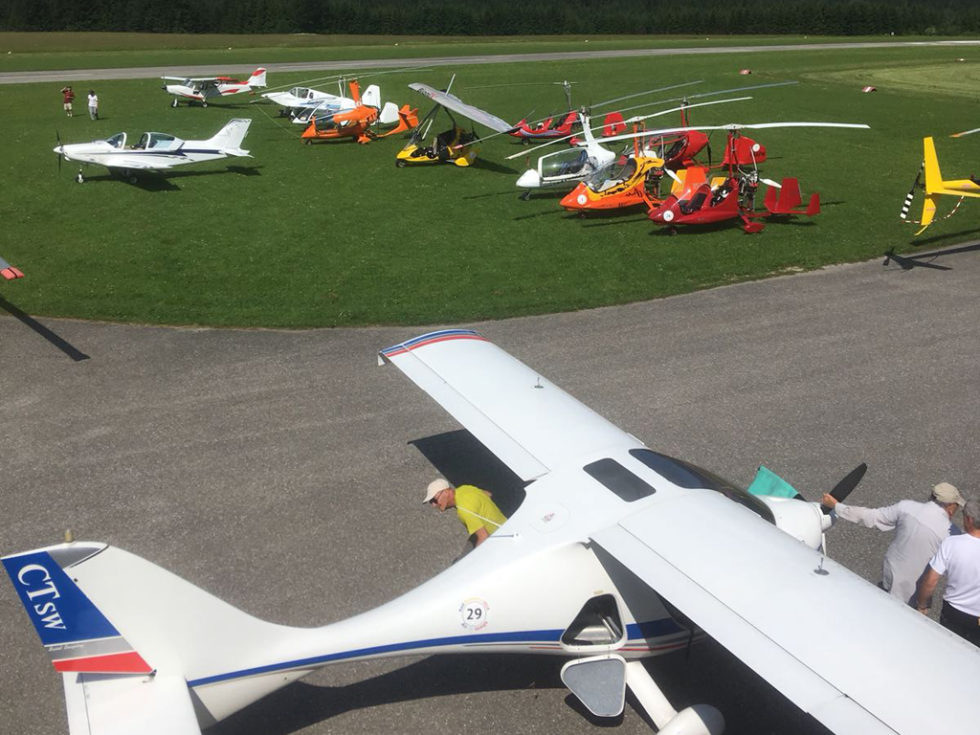 Sternflug der Ultraleicht- und Gyrocopter-Piloten - Mariazell Online