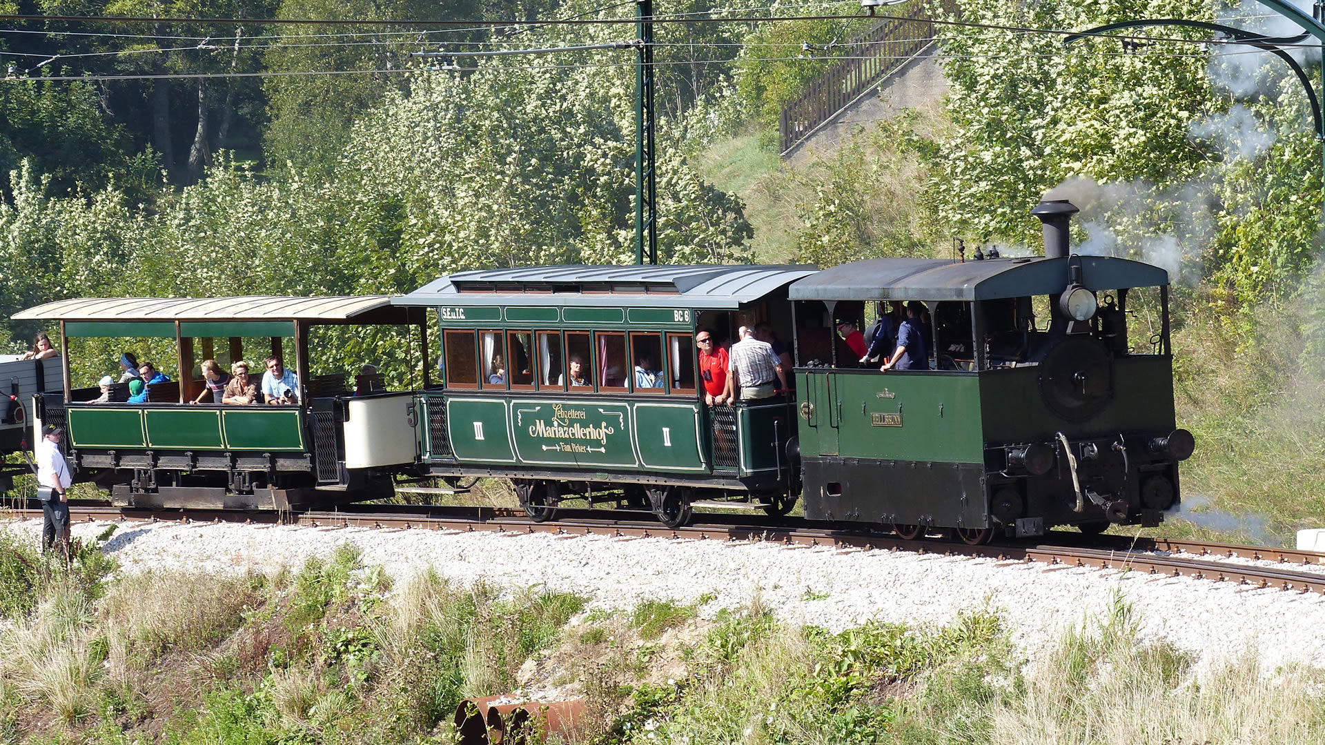 Museumstramwaybetrieb am Nationalfeiertag - Mariazell Online