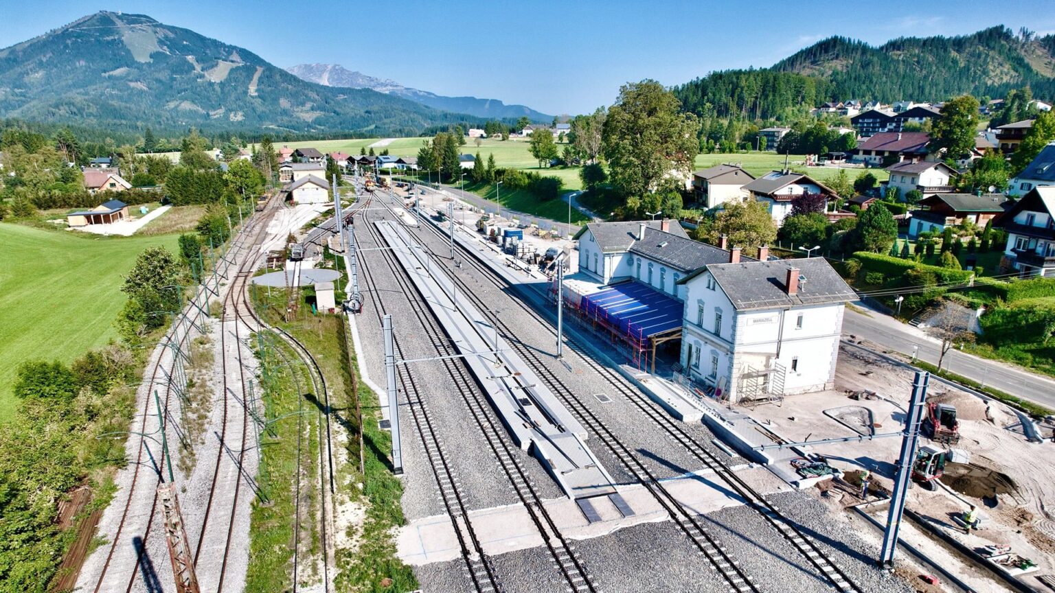 Bahnhofsumbau 2024 - Update - Mariazell Online